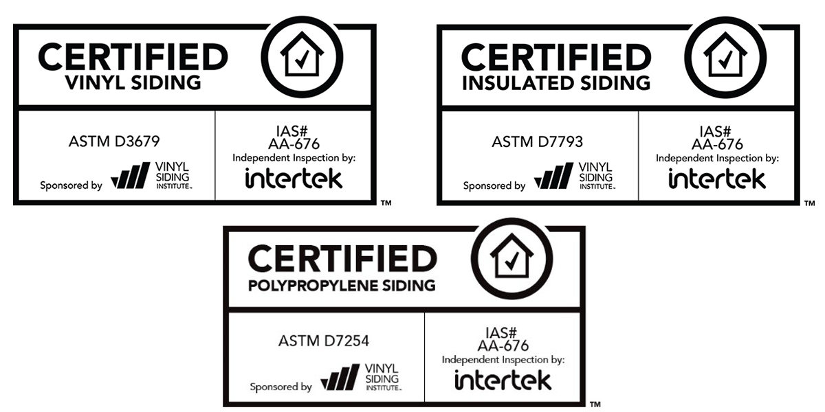 Vinyl Siding Institute Product Certification Program