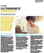 EMC Testing - Electromagnetic Compatibility